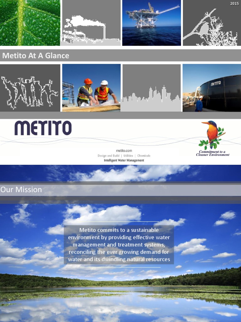Metito: Global Water Solutions Overview | PDF | Sewage Treatment | Water