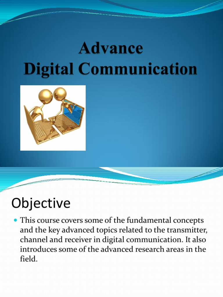 Advance Digital Communication | PDF | Channel (Communications ...