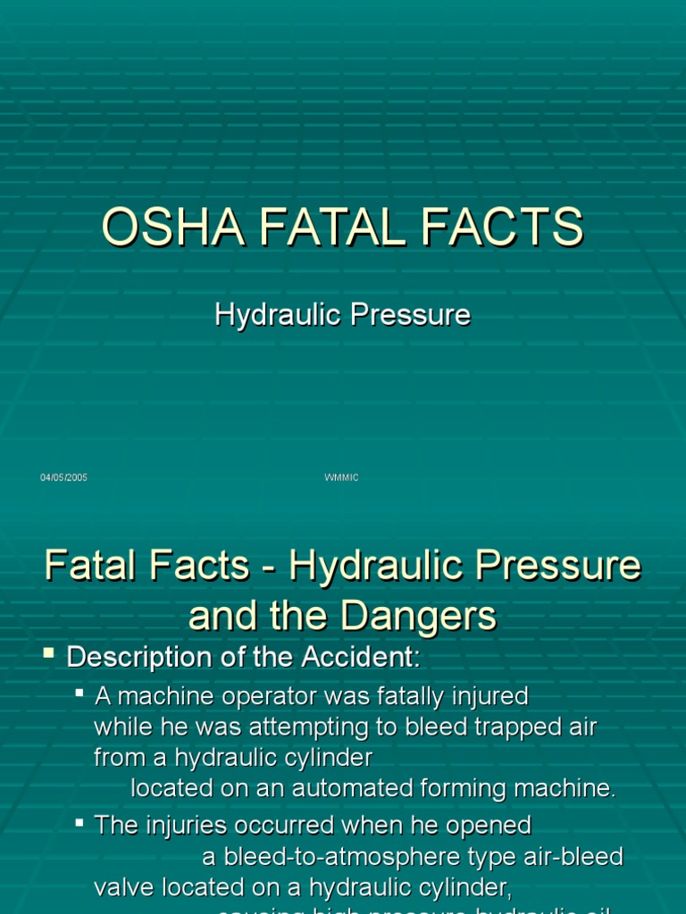 OSHA Safety | PDF | Injection (Medicine) | Pressure