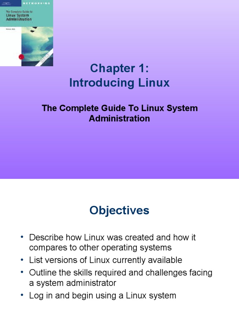 The Complete Guide To Linux Administration CH01 Powerpoint | PDF | Gnu ...
