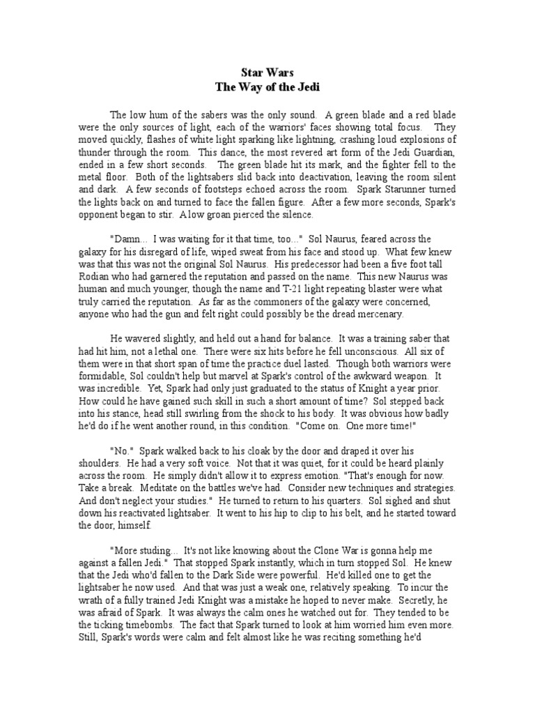 The Way of The Jedi | PDF | Jedi | Star Wars