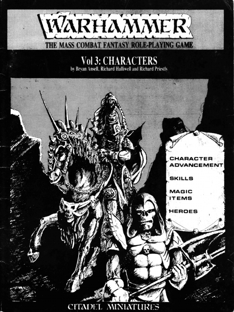 Warhammer fantasy Battles 1st Ed