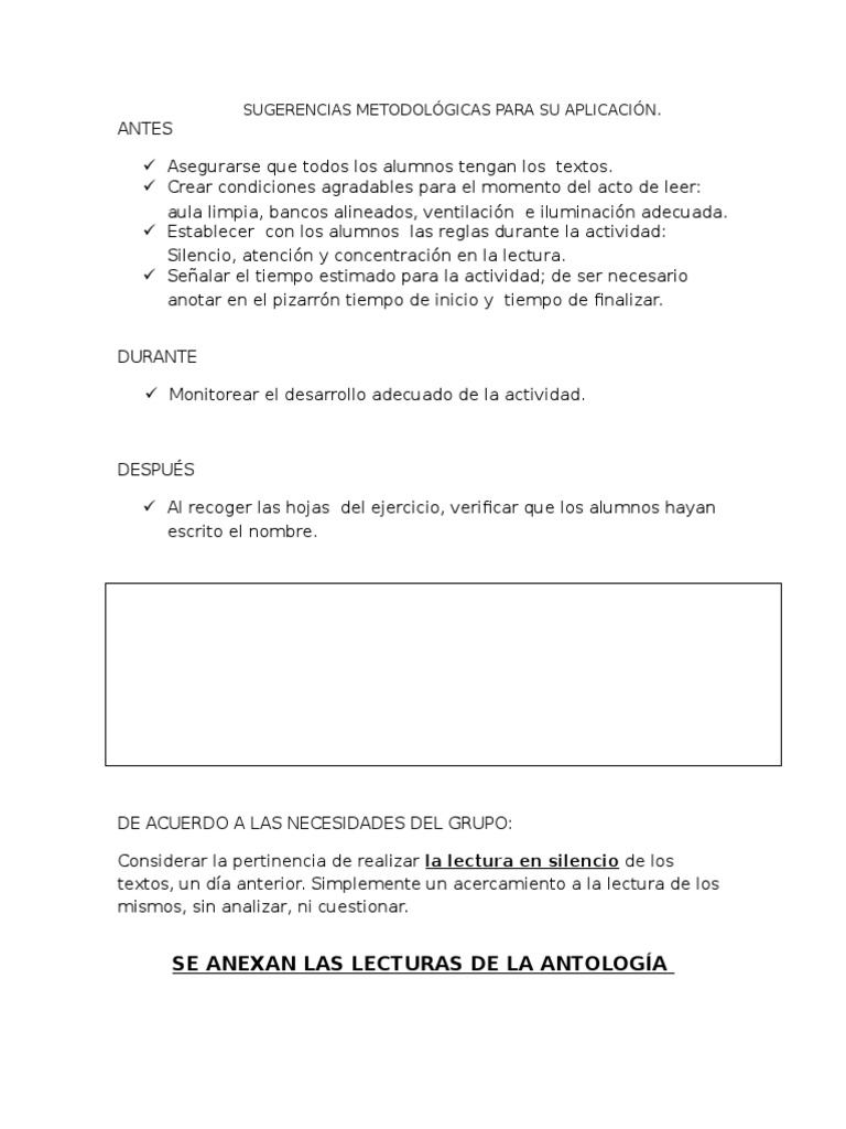 Ejercicios de Comprensión Lectora | PDF | Mamíferos | Insectos