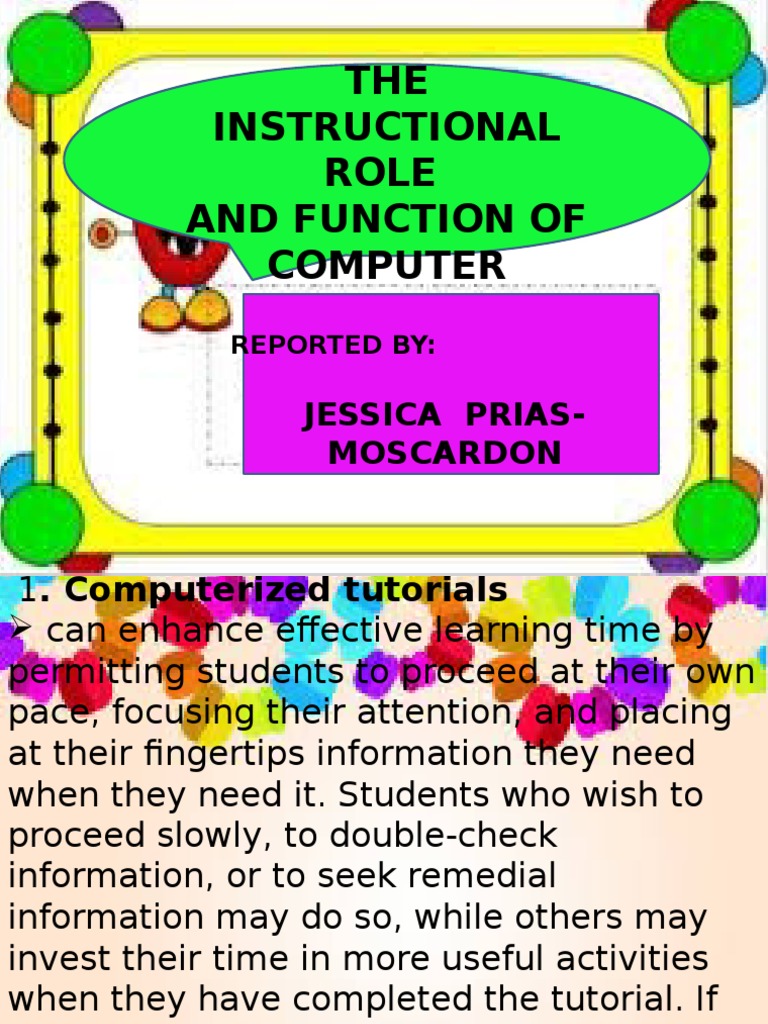 Instructional Computer | PDF | Computer Data Storage | Information