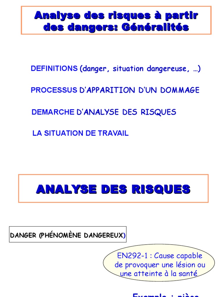 SST | PDF | Risque | Gestion des risques