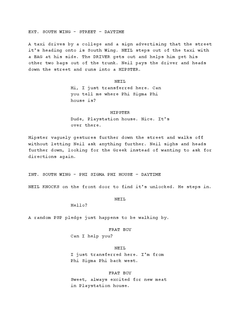 Adaptation Script | PDF