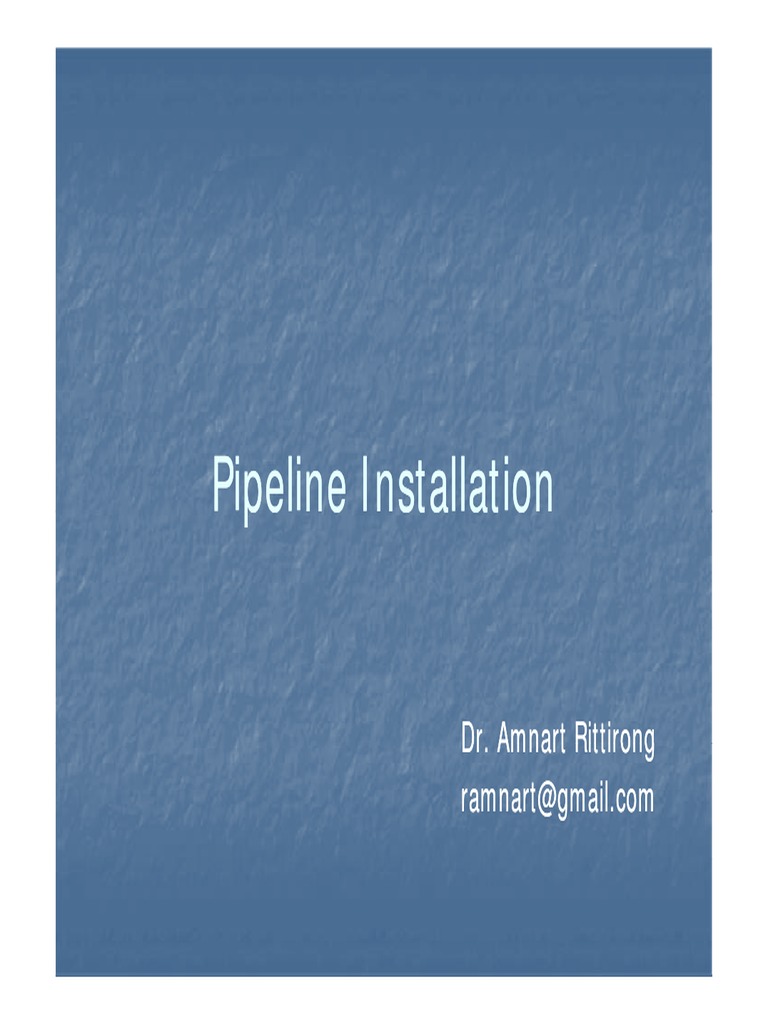Procedure Pipeline | Download Free PDF | Mechanical Engineering | Nature