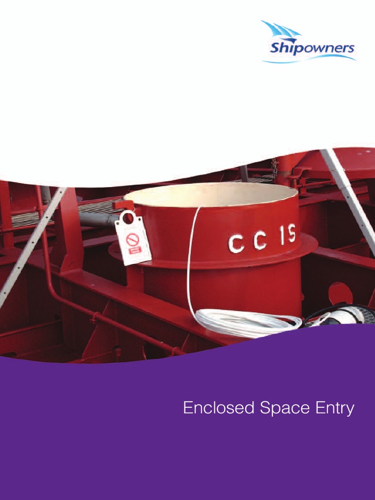 Enclosed Space Entry Procedures Guide | PDF | Dangerous Goods ...