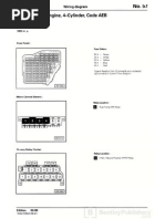 Bosch Motronic ME7.5 1.8T AUM Pinout | PDF | Throttle | Ignition System