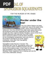 The Trial of SpongeBob SquarePants | PDF