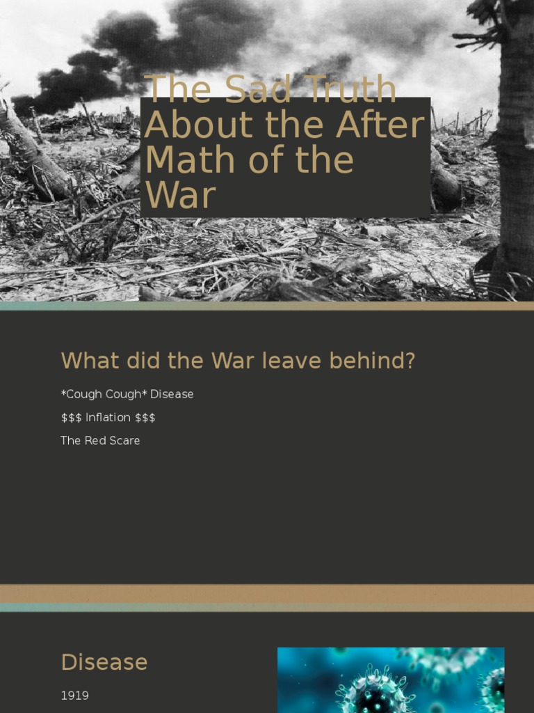 Post-War Impact: Disease, Inflation, Red Scare | PDF | Politics | History