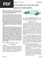 Analysis and Design of Mufflers | PDF | Noise | Acoustics