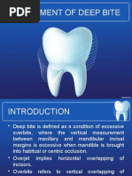 Deep Bite Management in Orthodontics | PDF | Dentistry Branches | Human ...