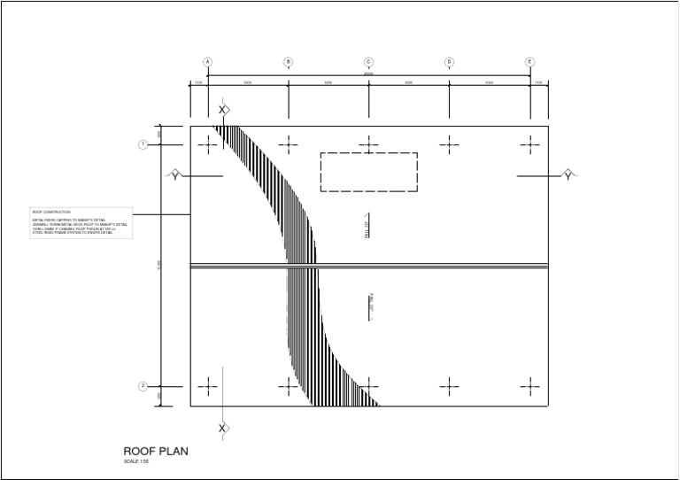 Architectural Roof Plan Details | PDF