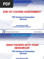 Welding Practice Test | PDF | Welding | Construction