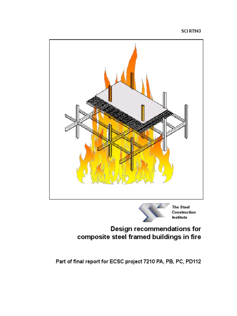 SCI - RT943 - ECSC - Design Recommendations For Composite Steel FR ...