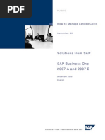 Sap B1 - Production | PDF | Inventory | Supply Chain Management