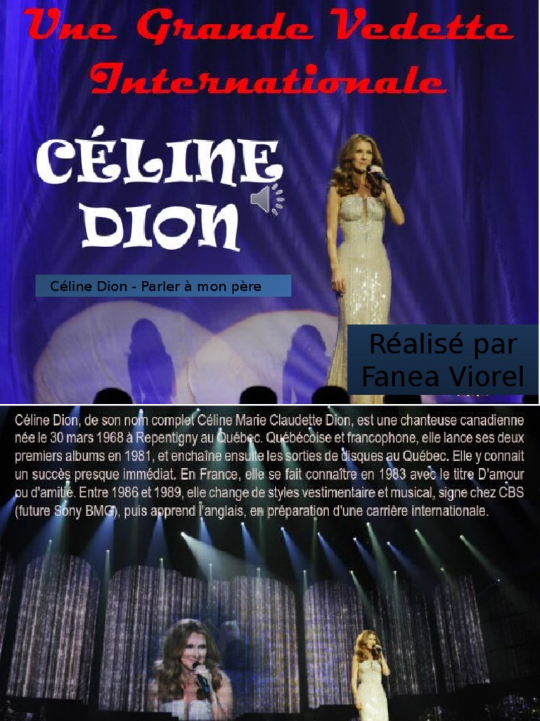 Celine Dion | PDF | Musique francophone | Chansons écrites