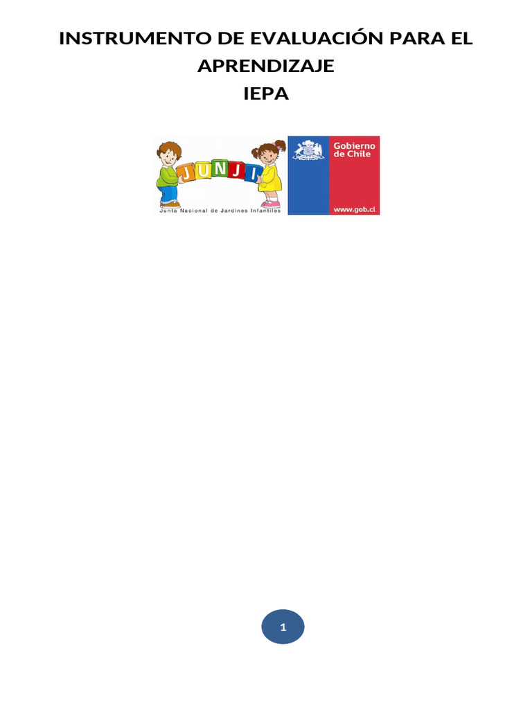 IEPA | PDF | Evaluación | Adultos