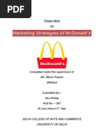 McDonald's Corporation Overview | PDF | Business