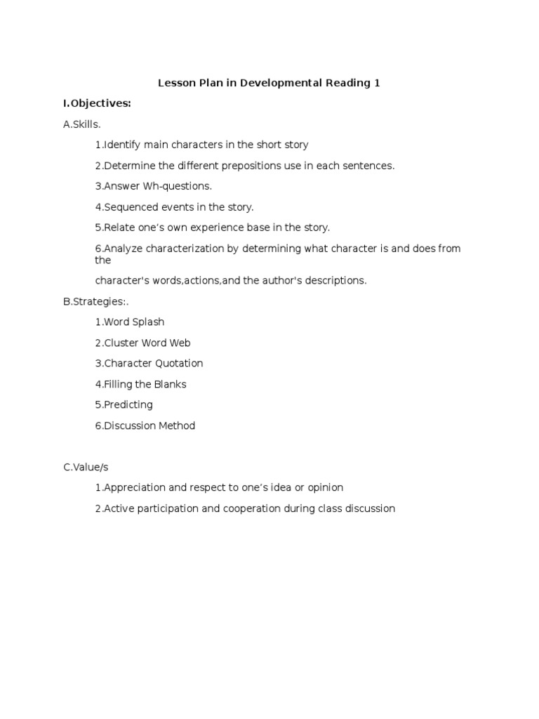 Developing Reading Comprehension and Language Skills Through ...