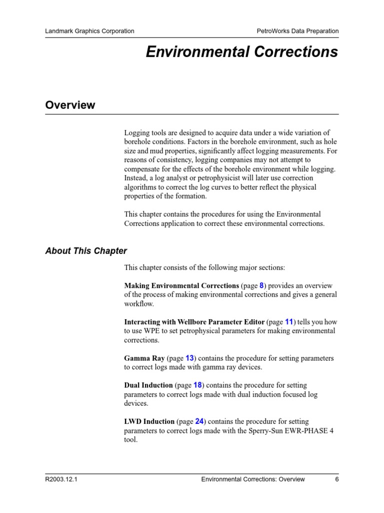 Models Env Corr | PDF | Halliburton | Parameter (Computer Programming)