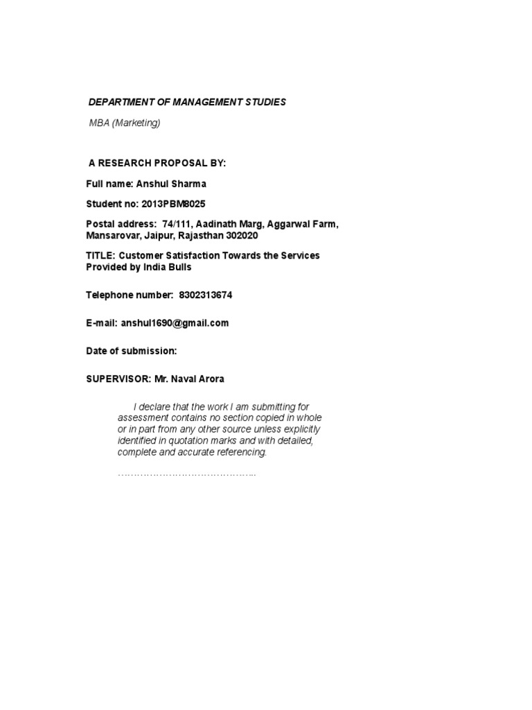 Anshul | PDF | Data | Survey Methodology