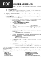 Verbe Predicative, Copulative, Auxiliare | PDF