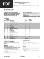 Barbarian Rage Damage Overview 5E | PDF | Gary Gygax Games | Dungeons ...