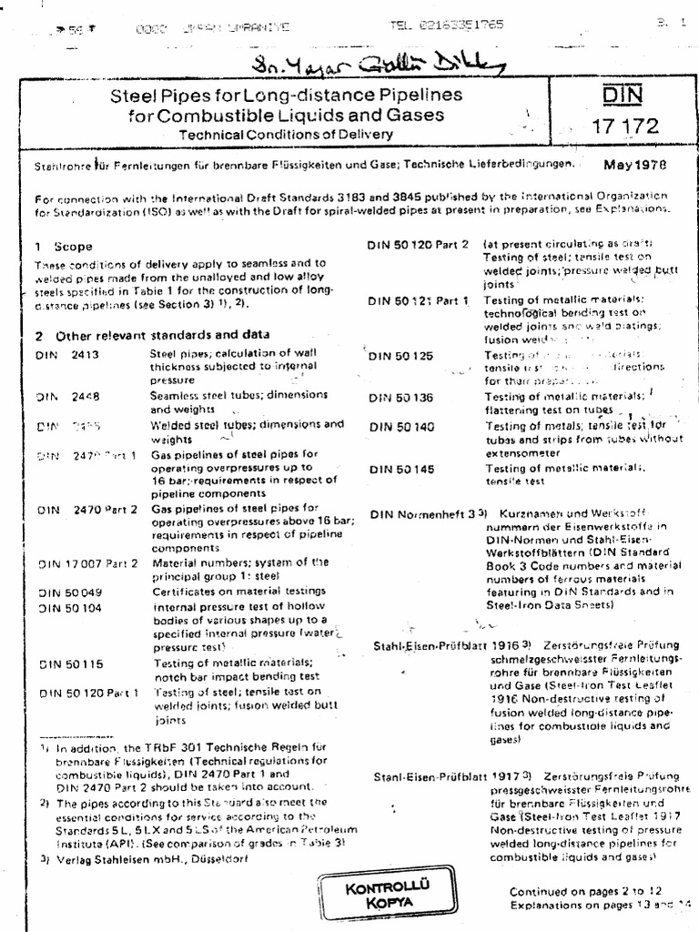 Din 17172 | PDF