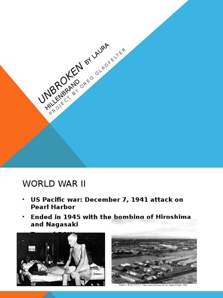 Unbroken: Louie Zamperini's Journey | PDF | Pacific Theatre Of World ...