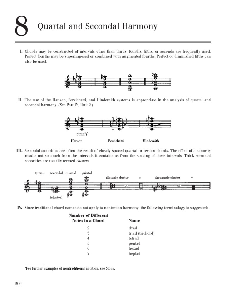 Techniques and Materials of Music | PDF | Chord (Music) | Harmony