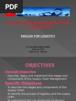 English For Logistics Vocabulary | PDF | Logistics | Warehouse