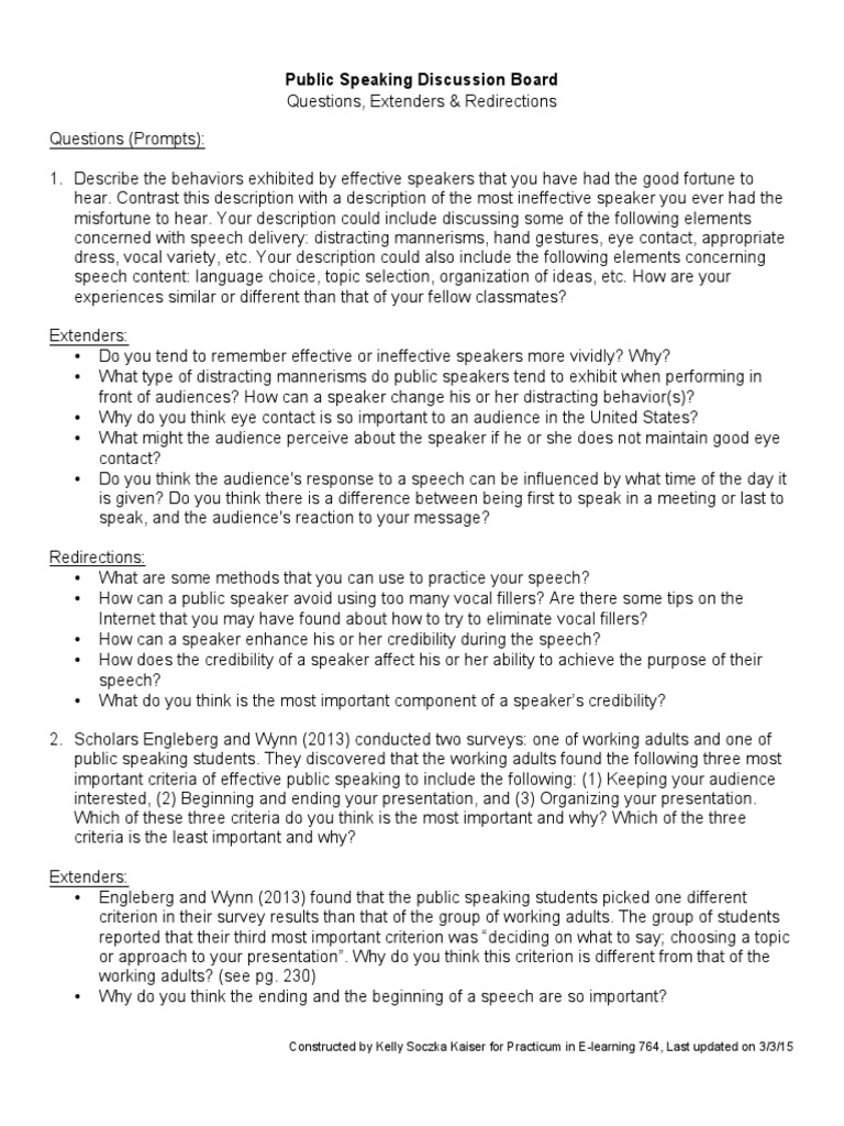 Public Speaking Strategies for Students | PDF | Public Speaking | Speech