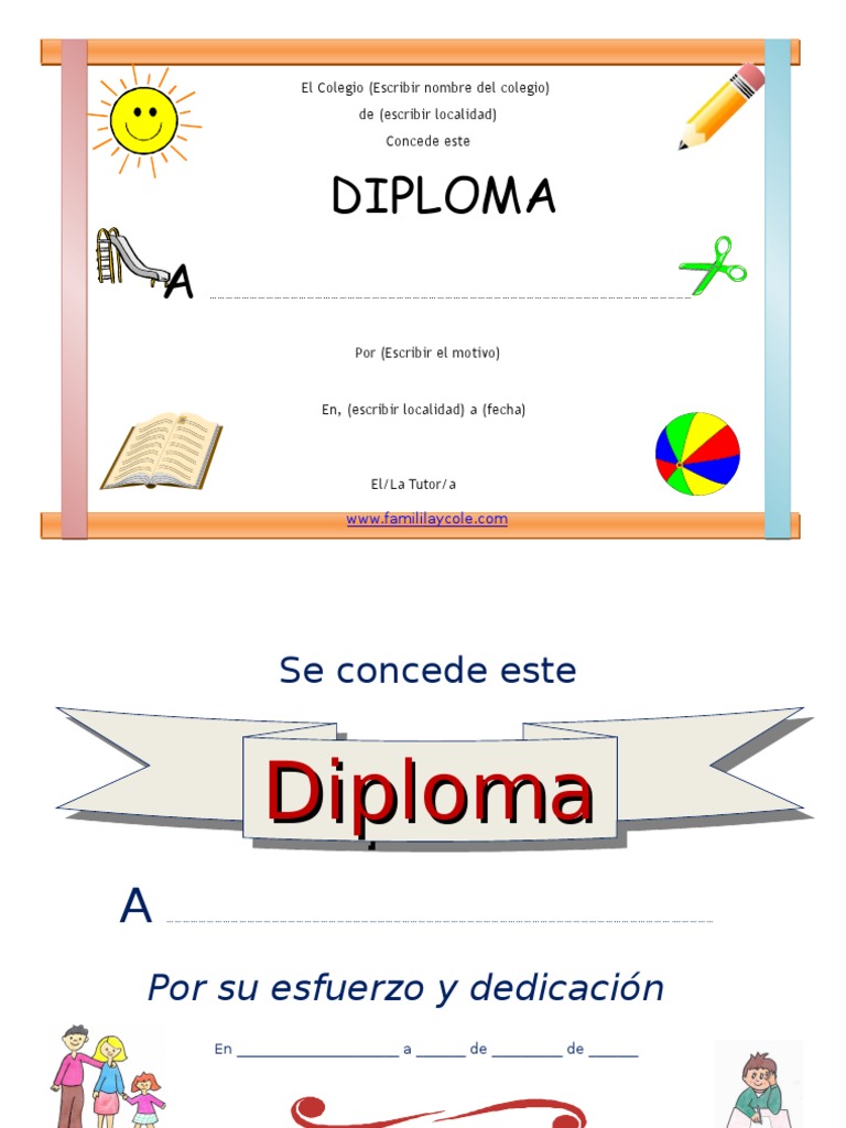 Diplomas Modelos | PDF