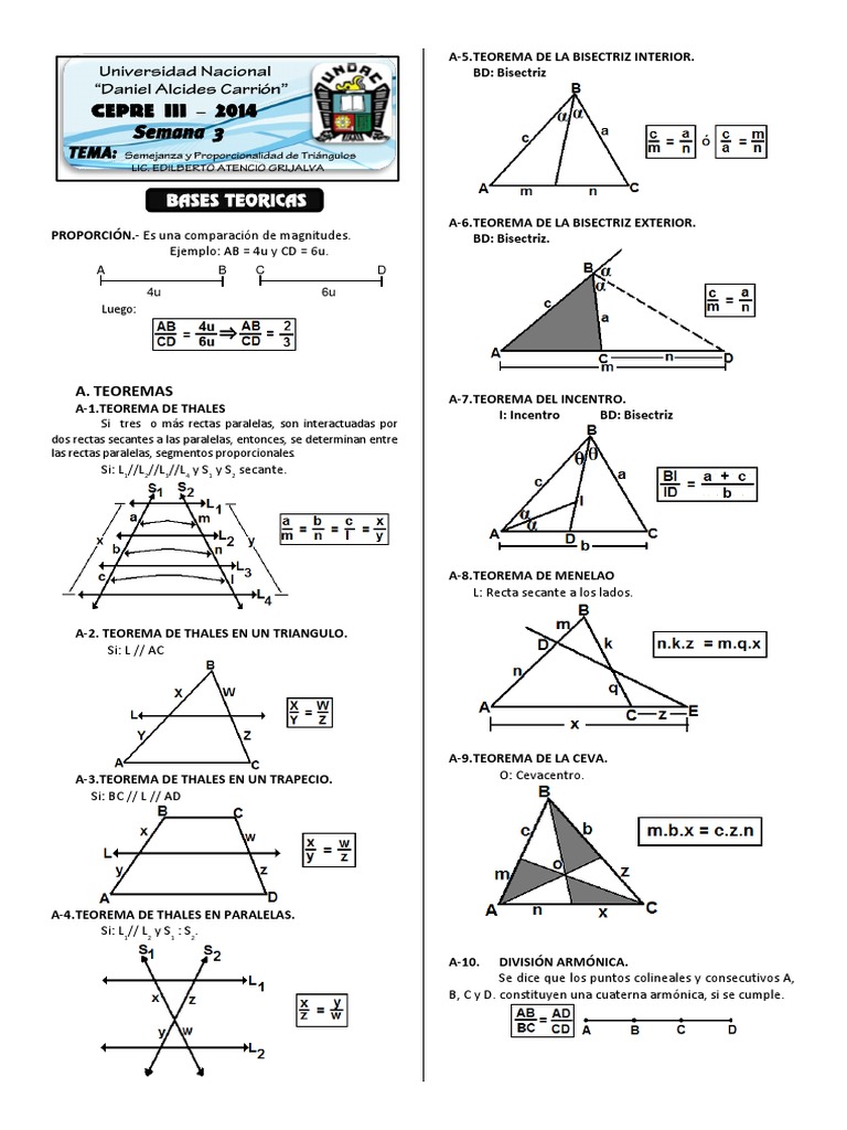 Triangulos II-42 | PDF | Triángulo | Geometría del plano euclidiano