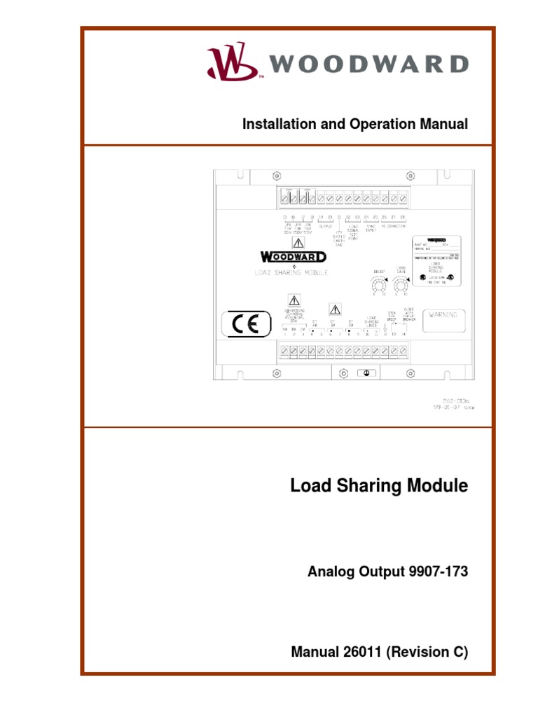 9907 173 Load Sharing Module Installation Manual | PDF | Cable ...