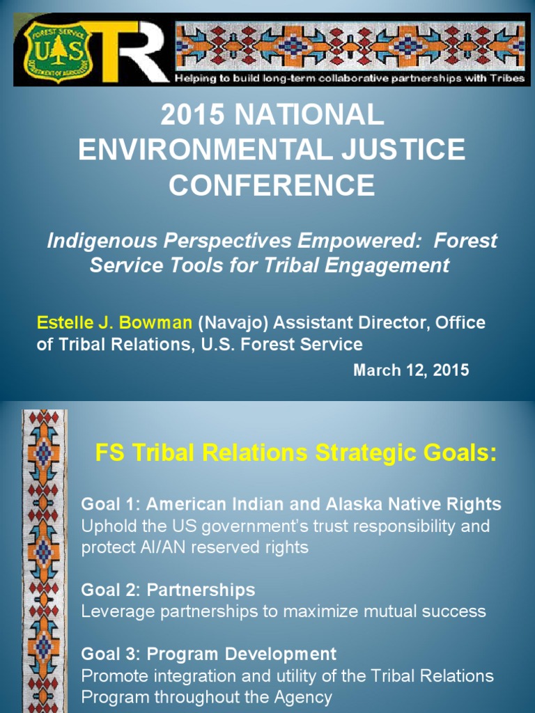 Indigenous Perspectives Empowered: Forest Service Tools For Tribal ...