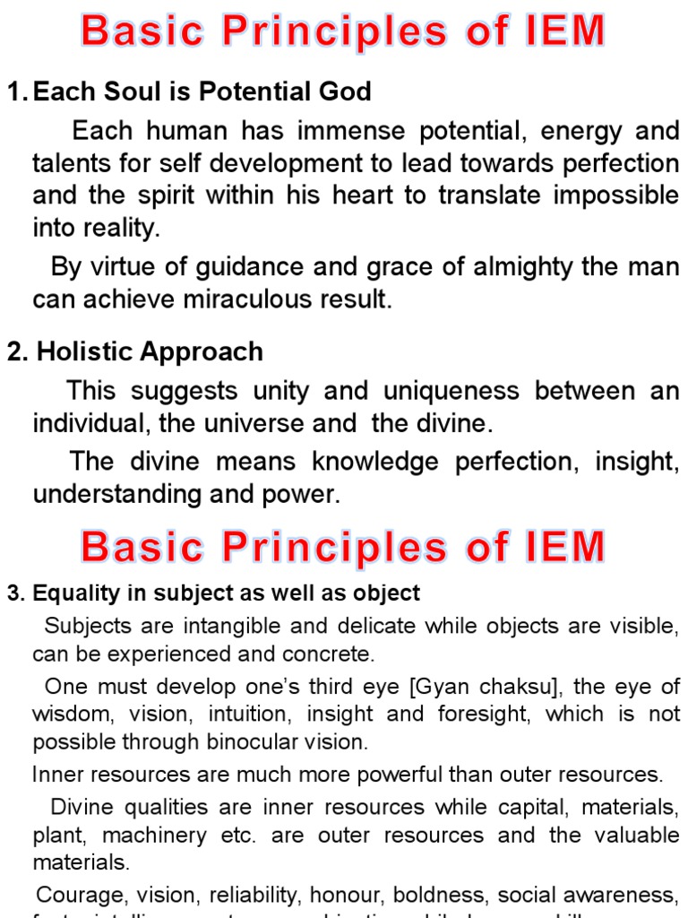 Each Soul Is Potential God | PDF | Consciousness | Hierarchy
