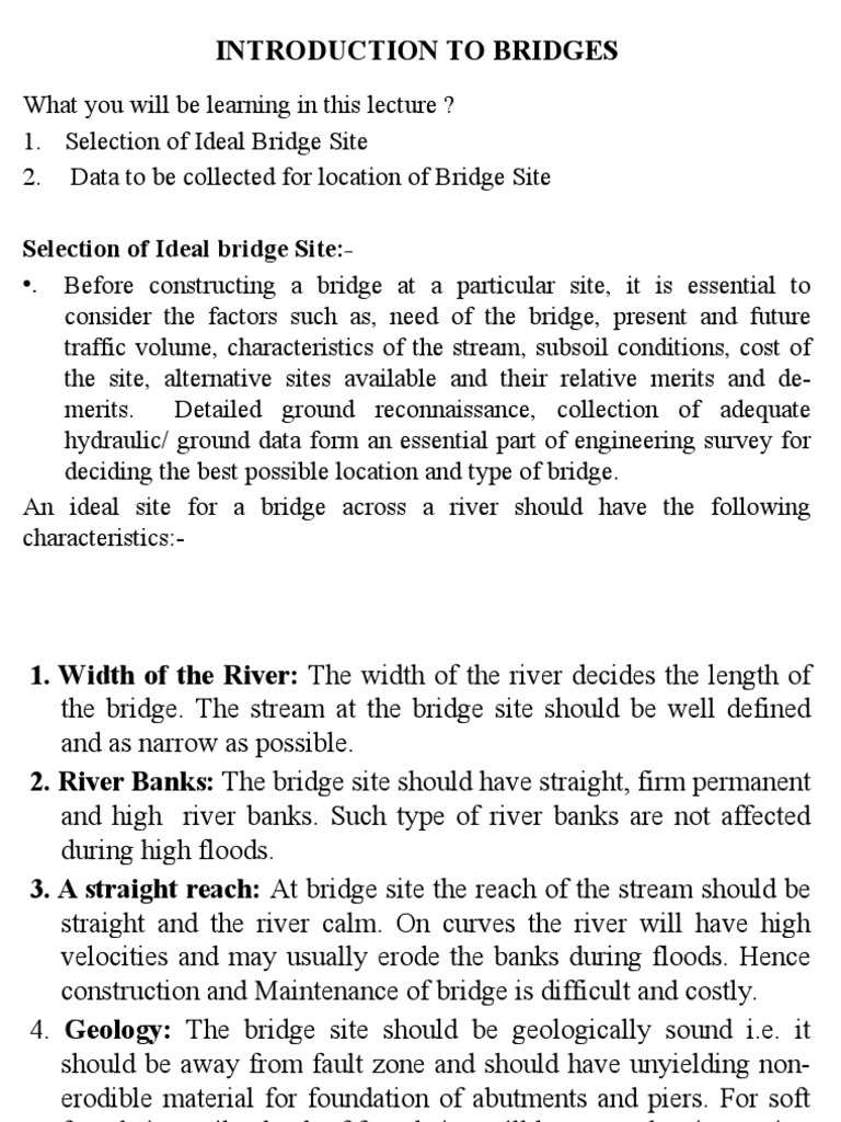 Bridge Engineering | PDF | Bridge | Foundation (Engineering)
