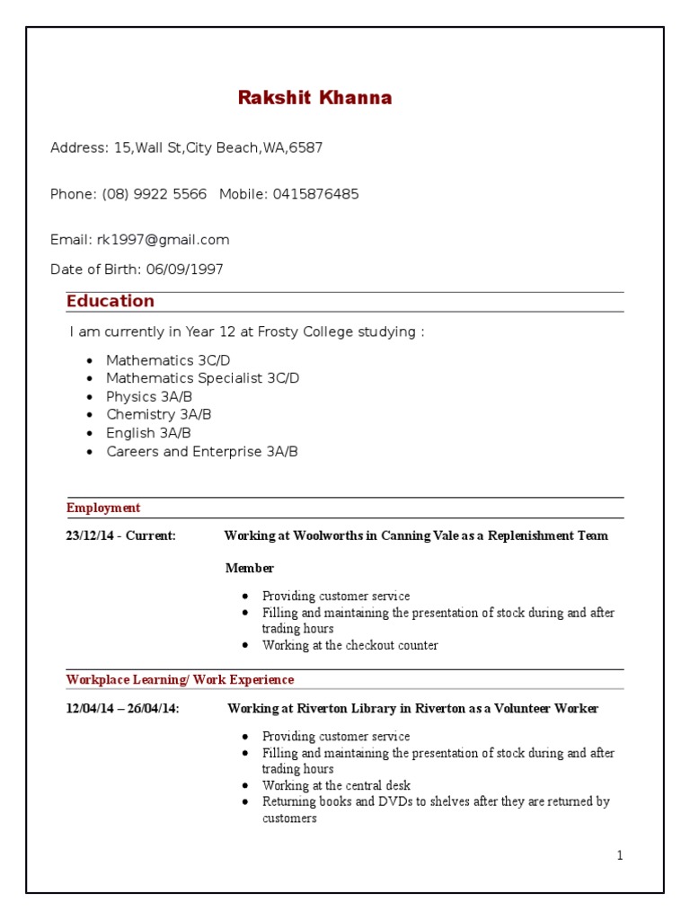 Resume For Careers | PDF | Cricket | Sports