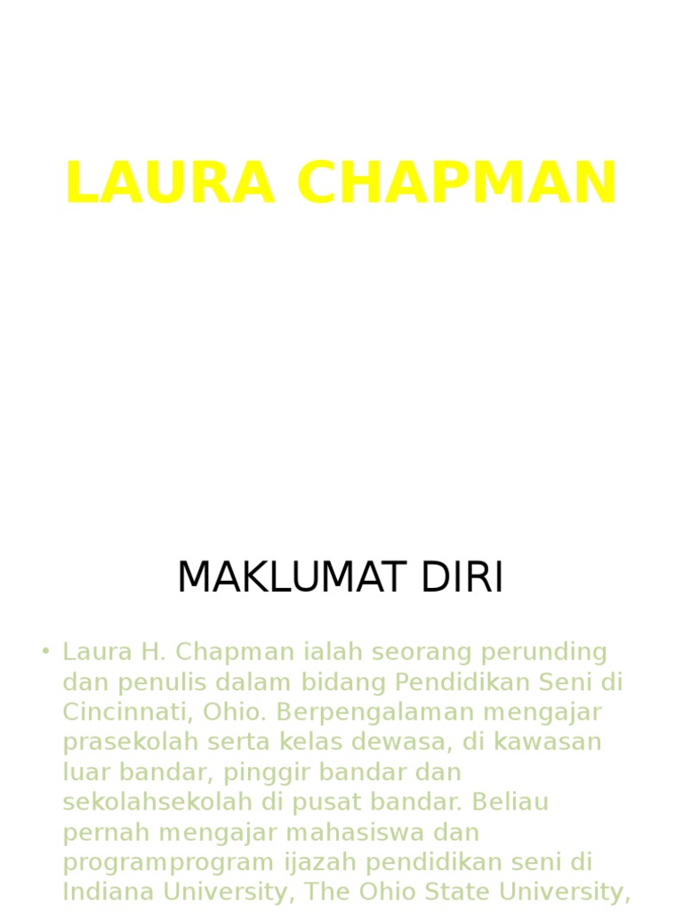 Laura Chapman | PDF