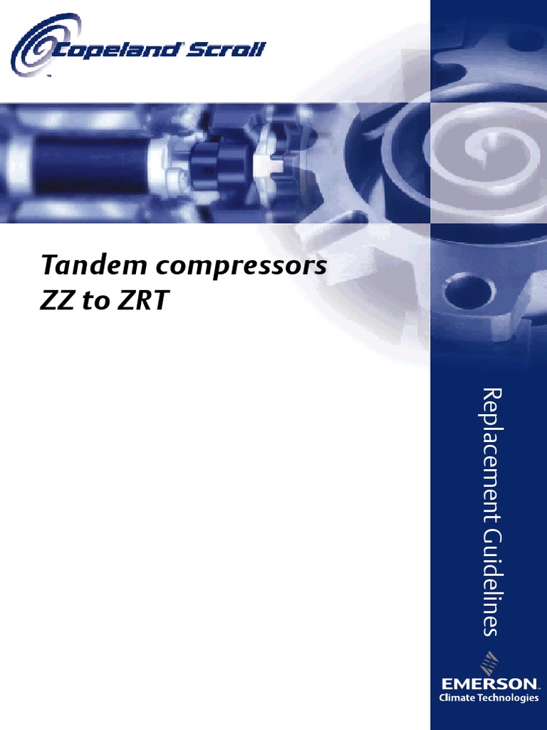 Copeland Scroll Compressors | Download Free PDF | Business