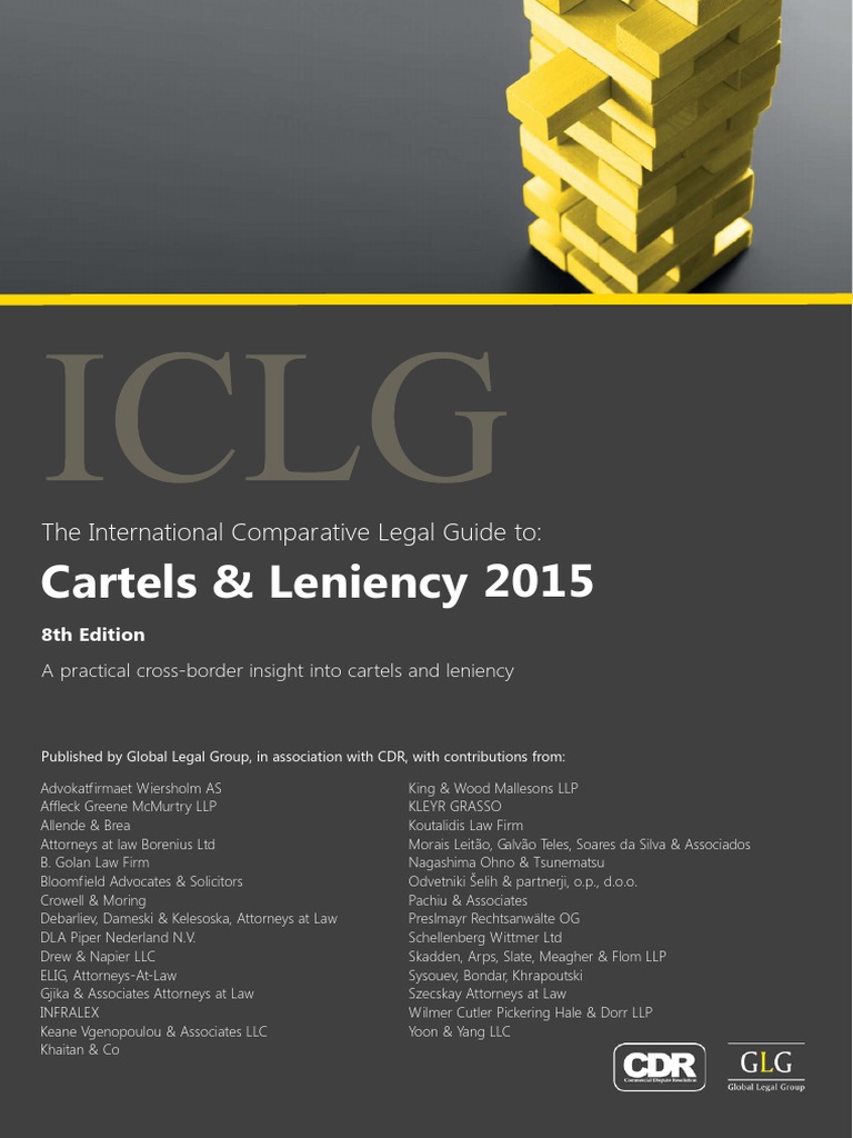 ICLG - Cartels & Leniency 2015 | PDF | Advocate | Mergers And Acquisitions