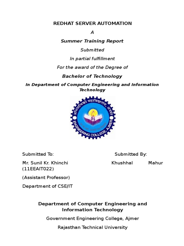 Redhat Training | PDF | Red Hat | File Transfer Protocol