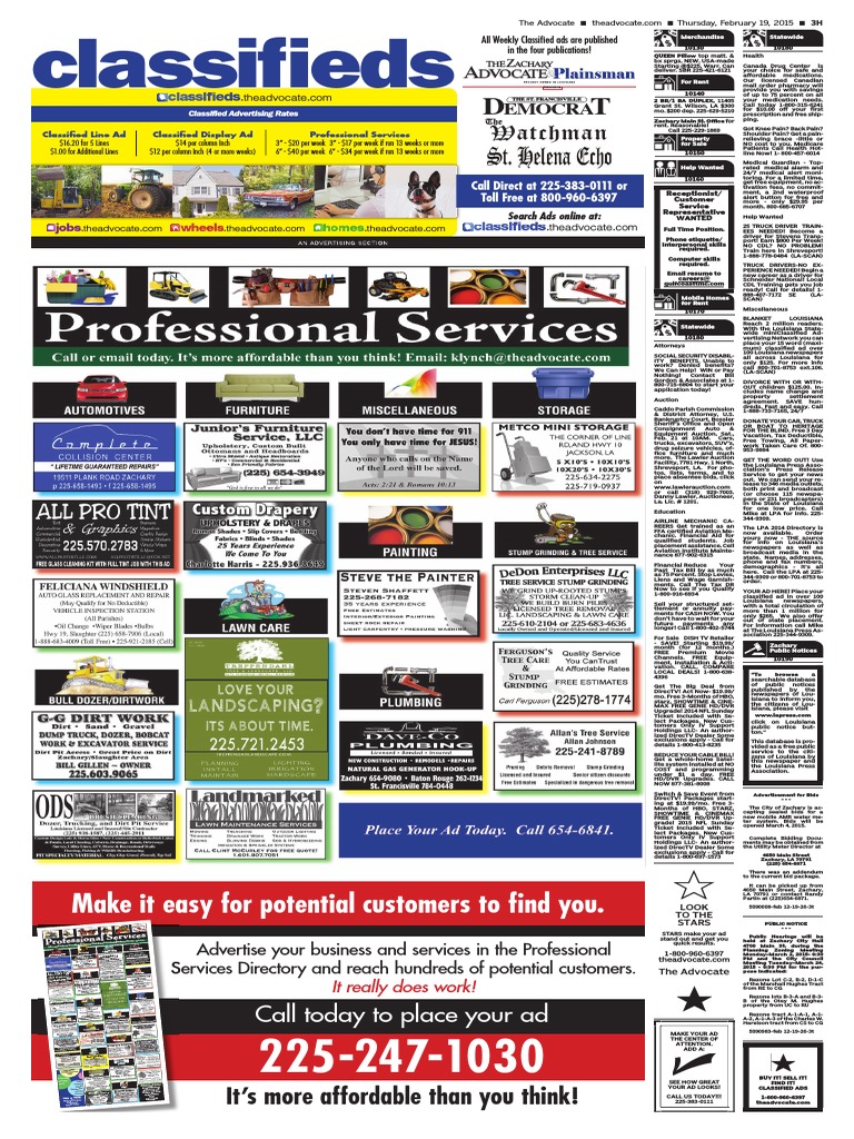 Classifieds: Make It Easy For Potential Customers To Find You | PDF ...