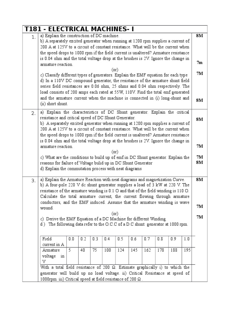 T181 | PDF | Transformer | Electric Generator