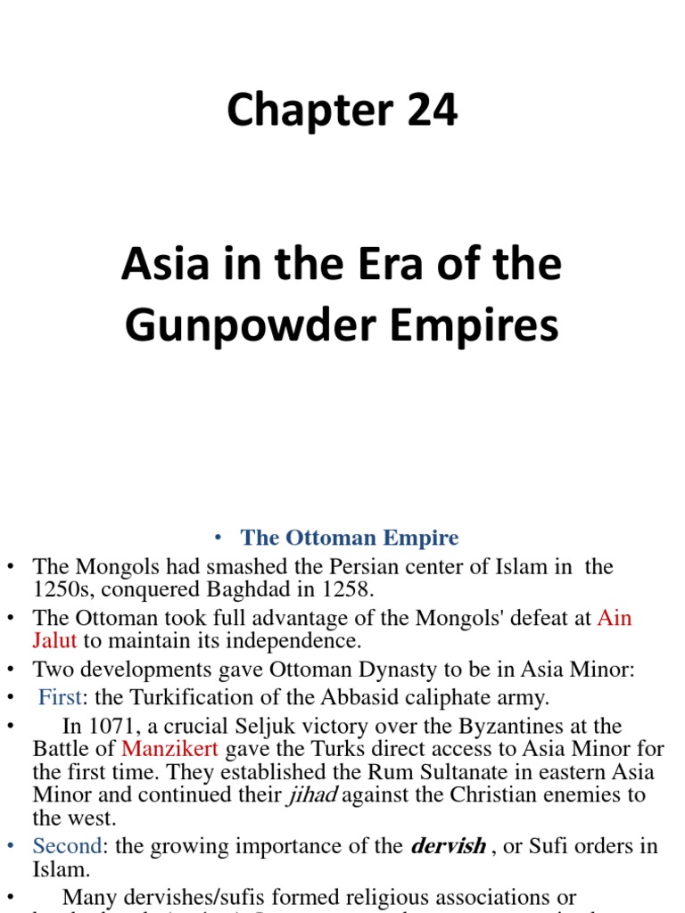 Asia in The Era of The Gunpowder Empires | PDF | Ottoman Empire ...