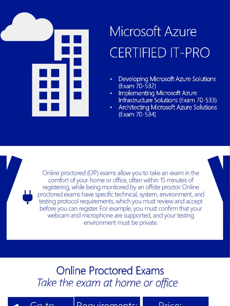 Online Proctored Azure Certification Guide | PDF | Microsoft Azure ...