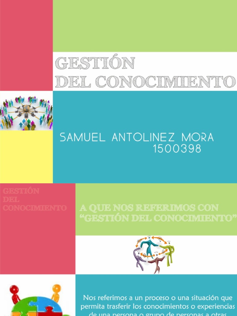 Gestión Del Conocimiento | PDF